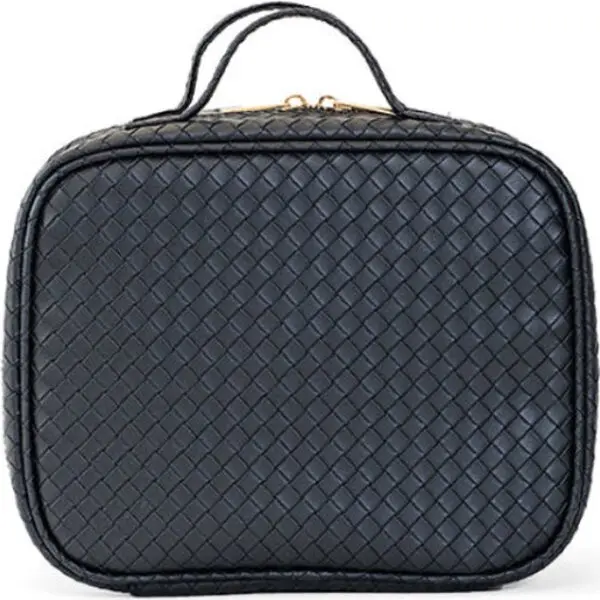 TRVL DESIGN Woven Cosmetic Case - Black