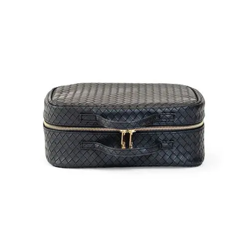 TRVL DESIGN Woven Cosmetic Case - Black