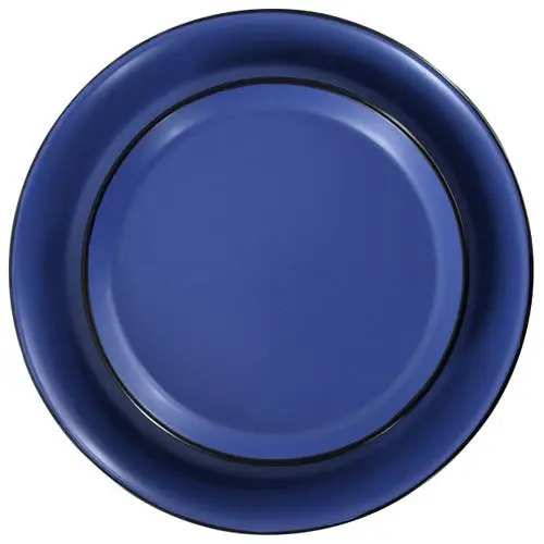 ELAMA Bacarra 16 Piece Stoneware Dinnerware Set - Blue