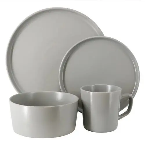 ELAMA Luxmatte Light 16 Piece Dinnerware Set