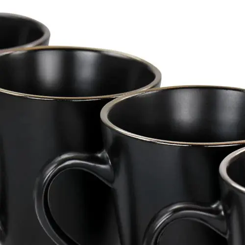 ELAMA Paul 6 Piece Stoneware Mug Set