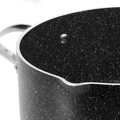 KORKMAZ Galaksi Non Stick 9.5 Inch 5 Liter Casserole With Lid
