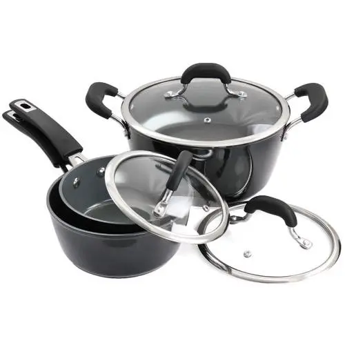 KENMORE 12 Piece Ceramic Coated Aluminum Cookware Set