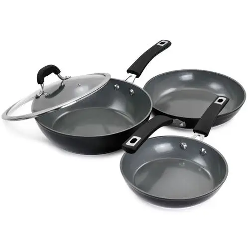 KENMORE 12 Piece Ceramic Coated Aluminum Cookware Set