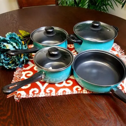GIBSON HOME Casselman 7 Piece Cookware Set
