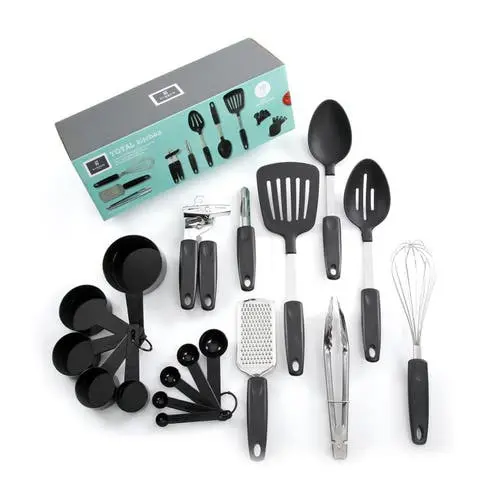 GIBSON  HOME Total Kichen Chefs Better Basics 18-piece Gadgets And Tools Combo Set