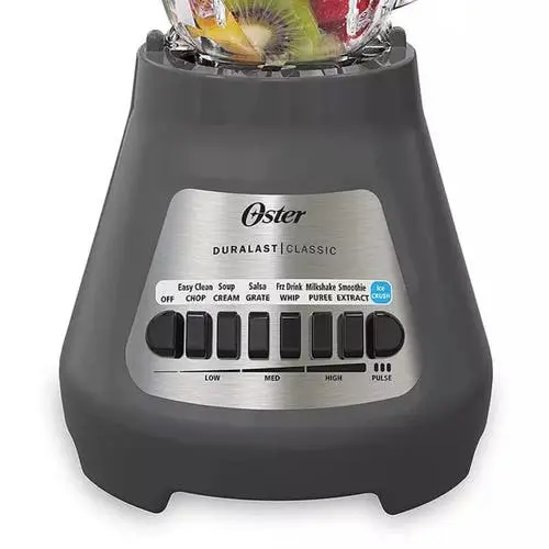 OSTER Classic Duralast 8 Speed Blender With 6 Cup Glass Blending Jar