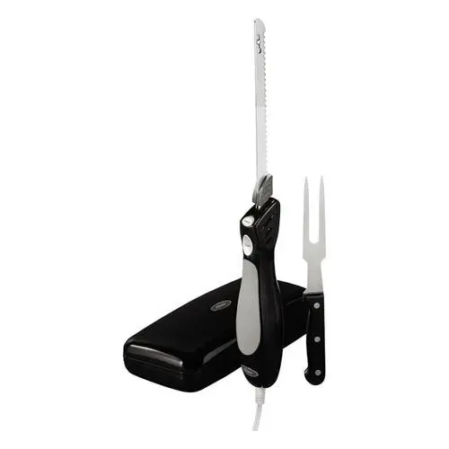 OSTER Electric Knife With Carving Fork And Storage Case