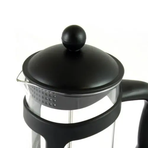 MR COFFEE Brivio 28 Ounce Glass French Press Coffee Maker With Plastic Lid