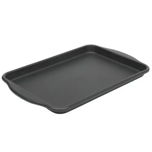 OSTER Teston Platinum Collection 18x15 Inch Nonstick Carbon Steel Cookie Sheet - Black