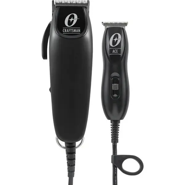 OSTER Professional Craftsman Mag Clipper And Ace Mini Trimmer Combo Kit - Black