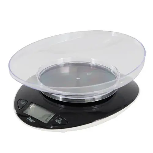 OSTER Lydell 2 Piece Digital Kitchen Scale With Bowl
