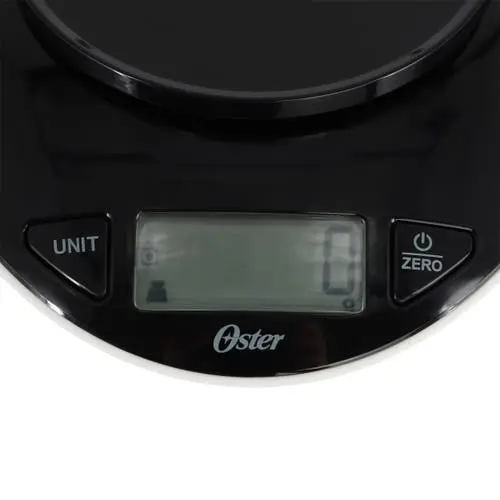 OSTER Lydell 2 Piece Digital Kitchen Scale With Bowl