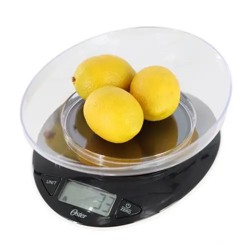 OSTER Lydell 2 Piece Digital Kitchen Scale With Bowl