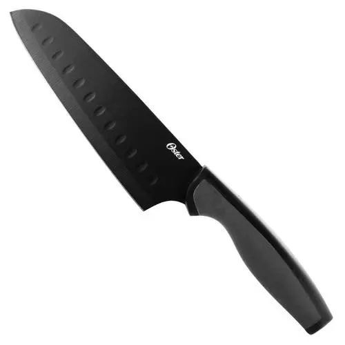 OSTER Slice Craft 2 Piece Stainless Steel Santoku Knife Set
