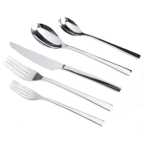 GIBSON ELITE Sparland 20 Piece Stainless Steel Flatware Set