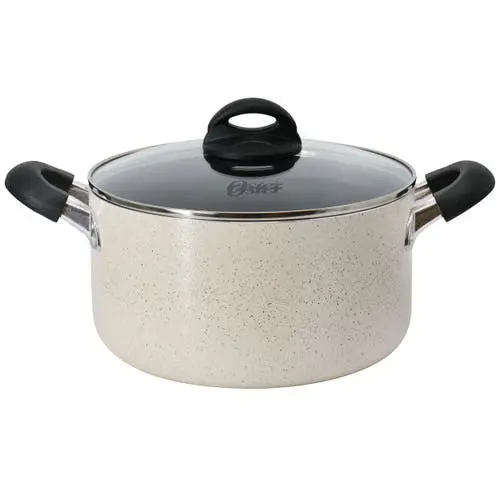 OSTER Clairborne 6 Quart Aluminum Nonstick Dutch Oven With Lid In Sand - Beige