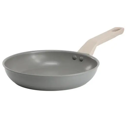 OSTER Ambrose 8 Inch Nonstick Aluminum Frying Pan - Grey