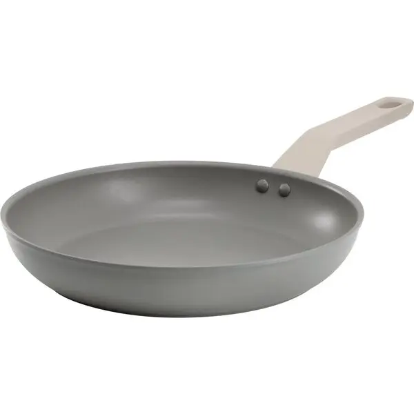 OSTER Ambrose 12 Inch Nonstick Aluminum Frying Pan - Grey