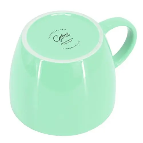 GIBSON HOME On The Go 4 Piece 25 Ounce Stoneware Soup Cup Set With Lid