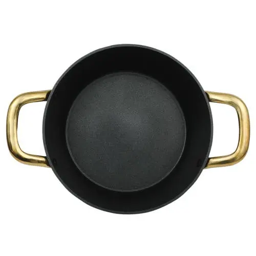 OSTER Abbottsford 7 Quart Nonstick Aluminum Dutch Oven With Glass Lid