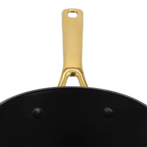 OSTER Abbottsford 2.5 Quart Nonstick Aluminum Saucepan With Glass Lid