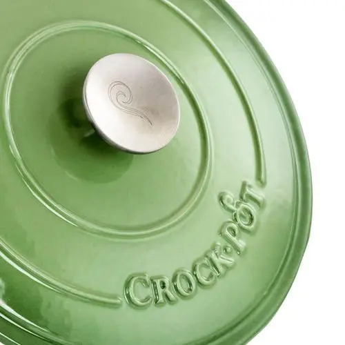 CROCK-POT 7 Quarts Enameled Cast Iron Dutch Oven