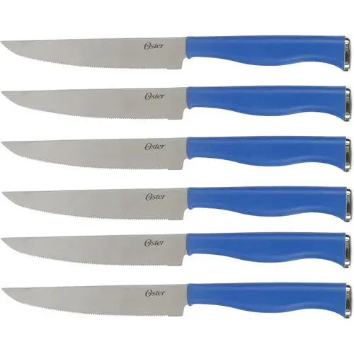 OSTER Langmore 15 Piece Stainless Steel Blade Cutlery Set