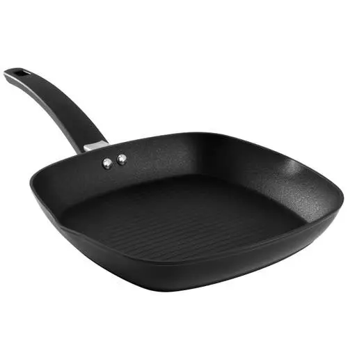 OSTER Connelly 10 Inch Nonstick Aluminum Grill Pan - Black