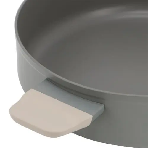 OSTER Ambrose 4.5 Quart Nonstick Aluminum Saute Pan With Lid