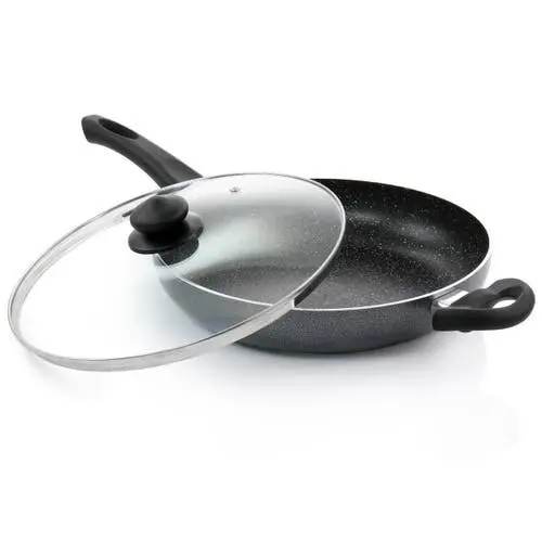 OSTER Pallermo 3.5 Quart Aluminum Nonstick Saute Pan With Lid