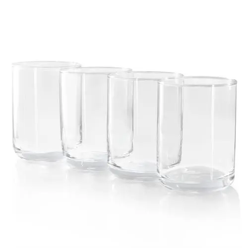 GIBSON HOME Emory 4 Piece 15 Ounce Double Old Fashioned Glass Set