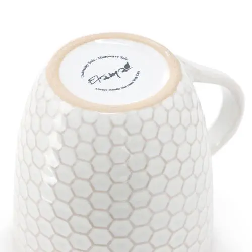 ELAMA Honeycomb 6 Piece 15 Ounce Mug Set