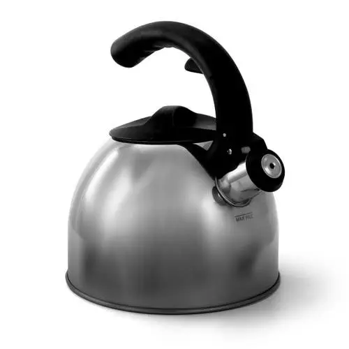 MR COFFEE Steamline 2 Quart Tea Kettle - Metallic Silver