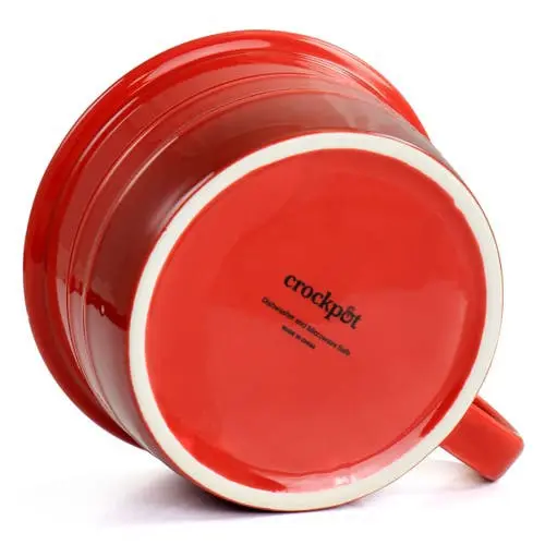 CROCK-POT Appleton 24oz Stoneware 4 Piece Soup Mug Set