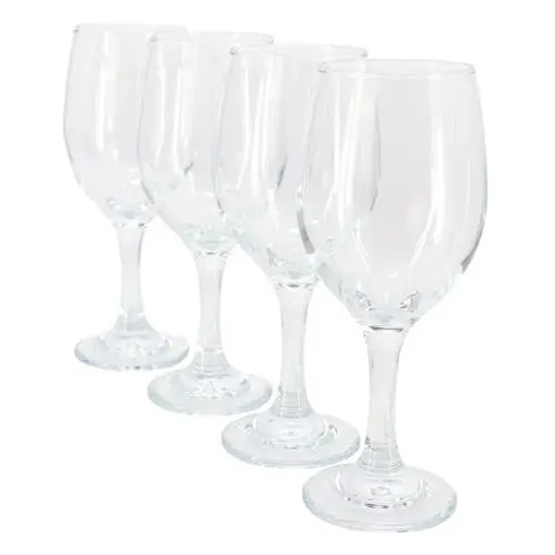 GIBSON HOME Belinni 4 Piece 14.2 Ounce Classic Wine Glass Set - Clear