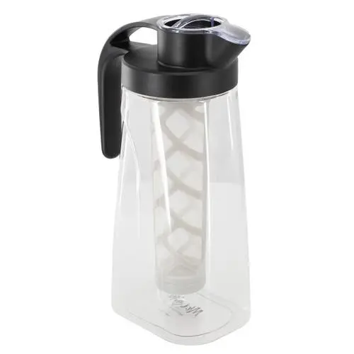 MR. COFFEE Wrenley 67 Ounce Plastic Cold Brew Coffee Pitcher With Nylon Mesh Filter - Clear