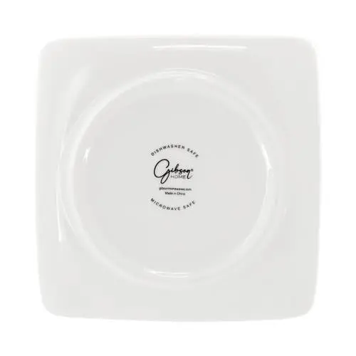 GIBSON HOME Crenshaw 13 Piece Square Stoneware Espresso Cup Set With Metal Stand