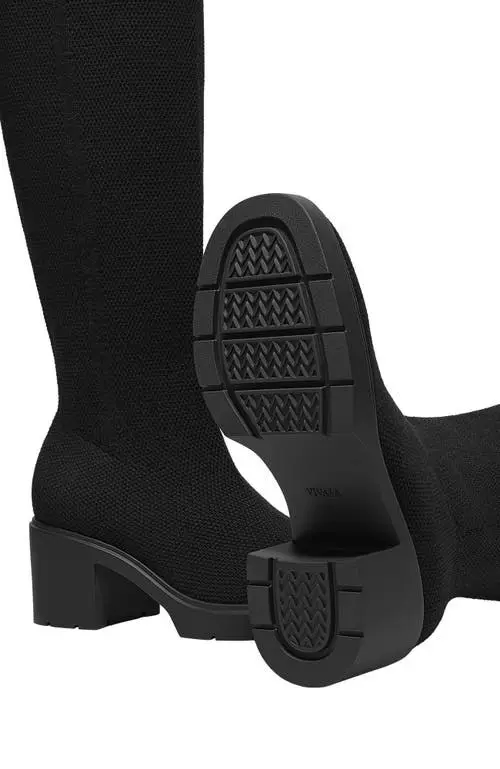 Vivaia Fold-over Square-toe Knee-high Boots