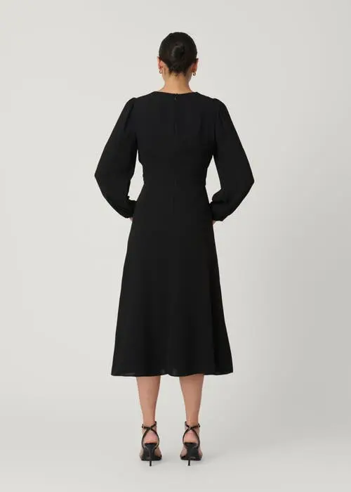 Shoshanna Kathleen Lightweight Stretch Crepe Dress