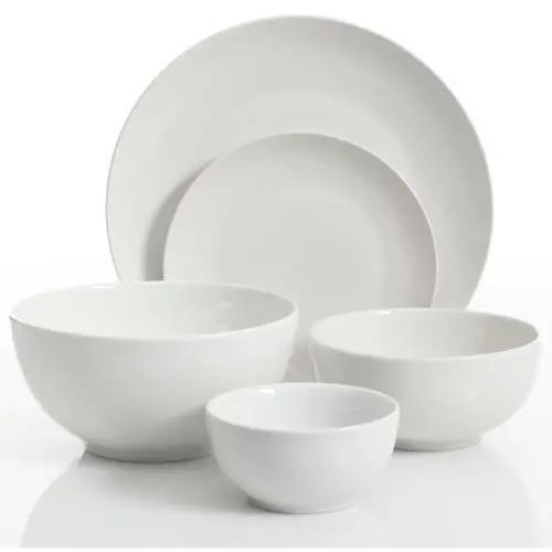 Gibson All U Need 60 Piece Ceramic Dinnerware Combo Set With Drinkware And Flatware