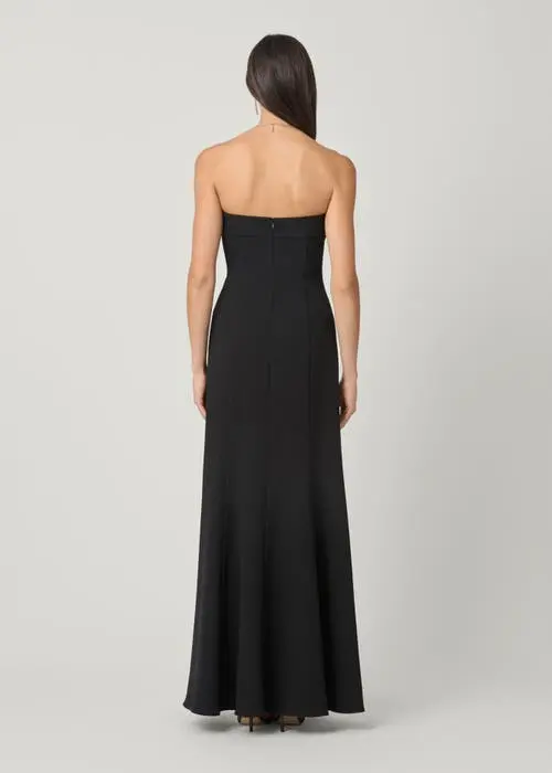 Shoshanna Midnight Phillippa Stretch Crepe Dress