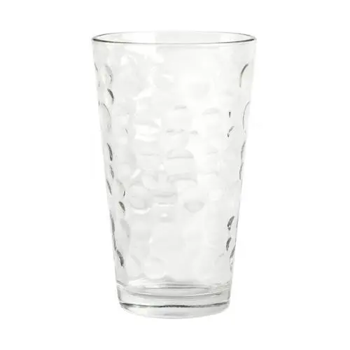 GIBSON HOME 4 Piece 16 Ounce Bubble Glass Tumbler Set