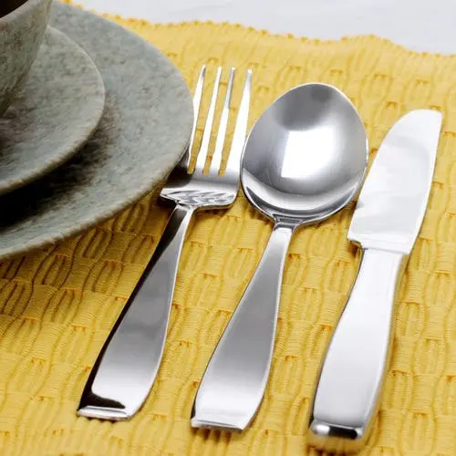 Gibson Castleford 20 Peice Flatware Set