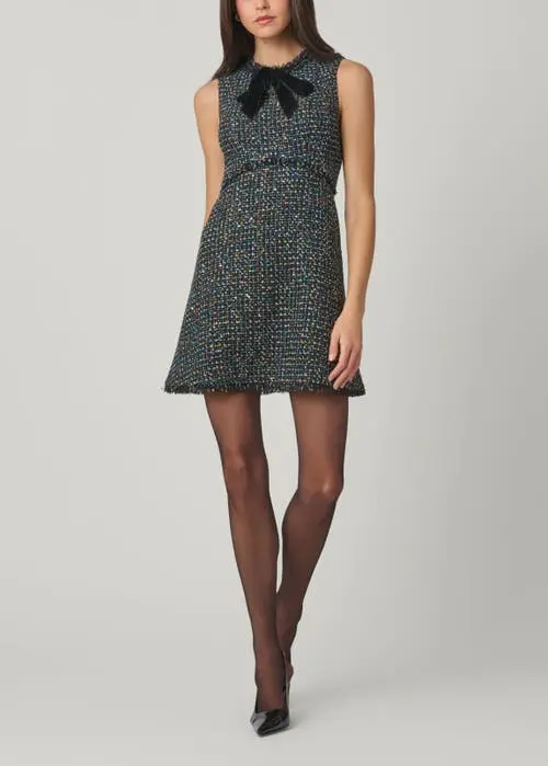 Shoshanna Alicia Downing Tweed Mini Dress