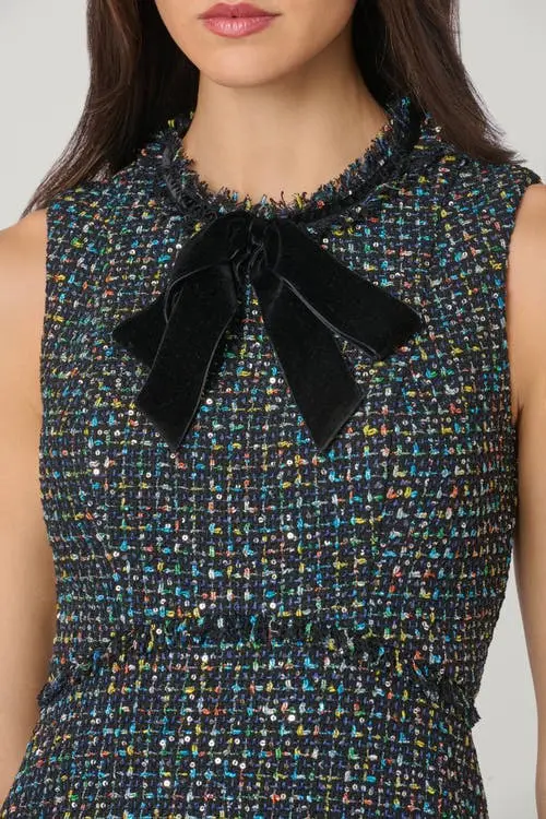 Shoshanna Alicia Downing Tweed Mini Dress
