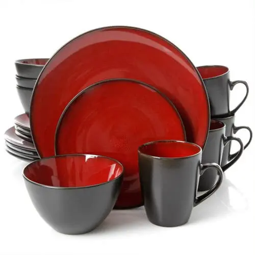 GIBSON HOME Round 16-piece Dinnerware Set