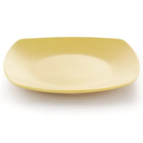 GIBSON HOME Zen Buffetware 12 Piece Square Fine Ceramic Dinnerware Set
