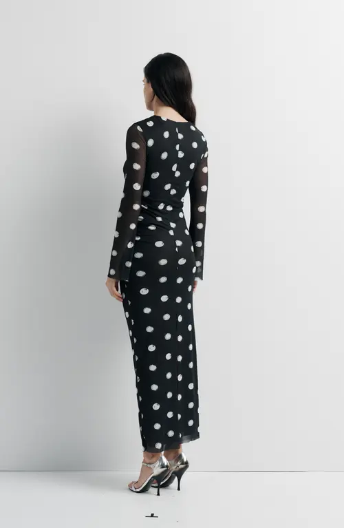 ROMY Clara Mesh Dress - Spot