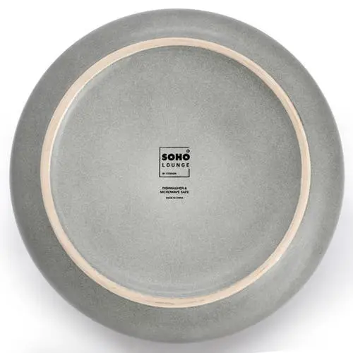 SOHO LOUNGE Bryant Park 2 Piece 8 Inch Stoneware Dinner Bowl Set